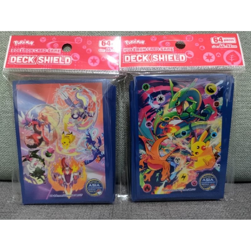【PTCG】 寶可夢台灣冠軍賽限定卡套 2023WCS 高雄RL 皮卡丘噴火龍烈空座 朱紫新葉喵呆火鱷潤水鴨 VOFAN | 蝦皮購物