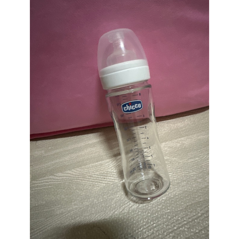 (二手)chicco 240ml 玻璃奶瓶 | 蝦皮購物