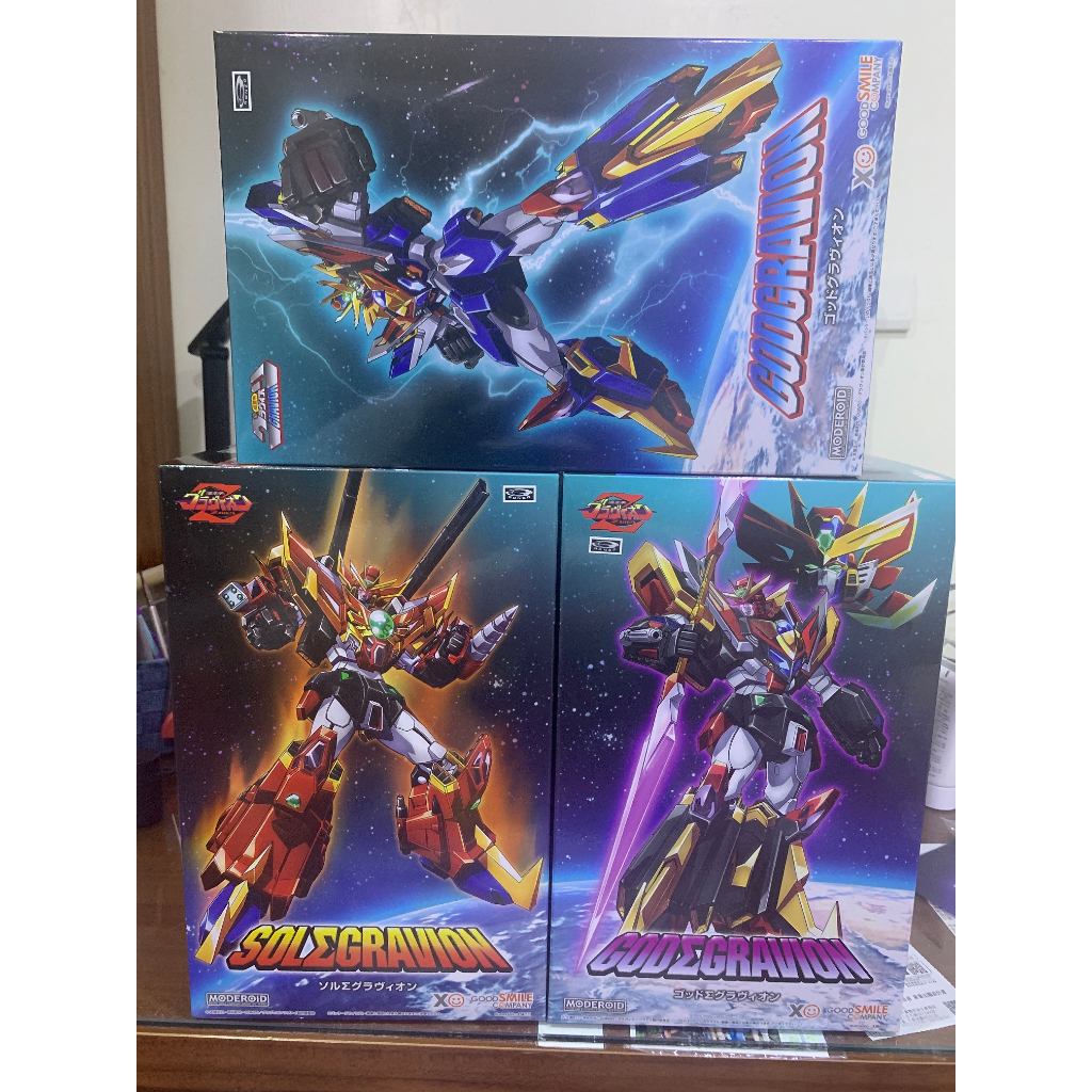 好微笑 超重神 組裝模型系列全套 最兇合神GSC MODEROID Sol Σ Gravion God Gravion | 蝦皮購物