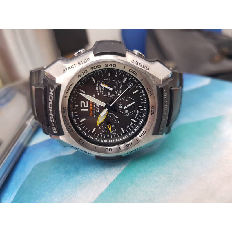 G-shock 太陽能 電波錶 GW-2000 二手 免運 | 蝦皮購物