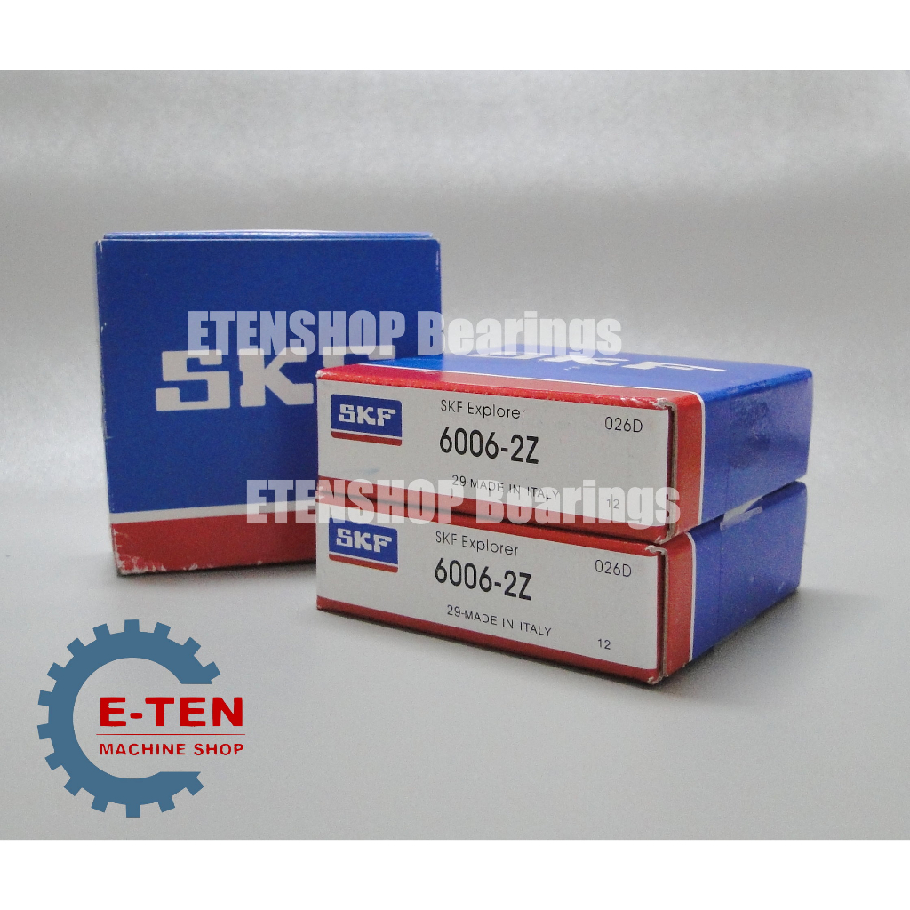 【培林達人】 歐洲SKF原裝軸承，6006-2Z、6006-2Z/C3，30*55*13，專業、正品的供應品 | 蝦皮購物