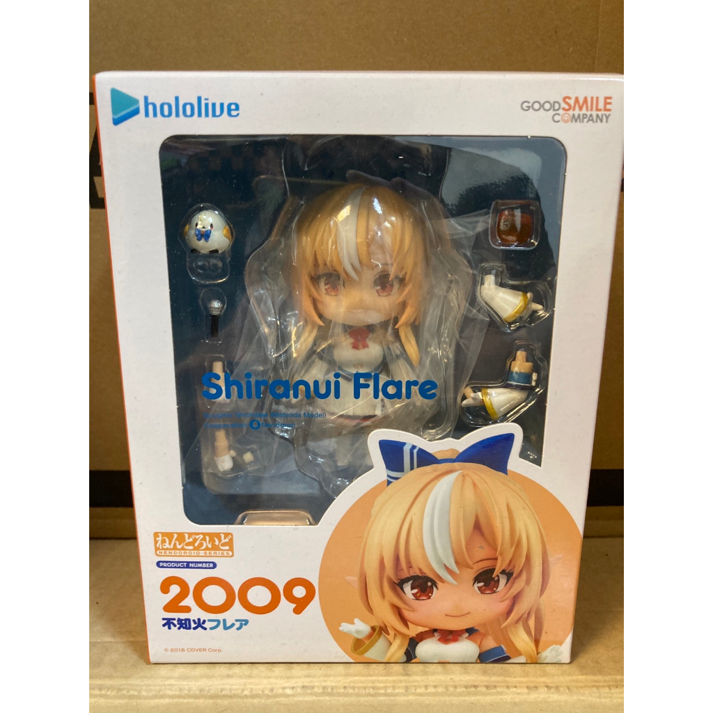 全新現貨 代理版 GSC Q版 黏土人 2009 hololive production 不知火芙蕾雅 PVC可動完成品 | 蝦皮購物