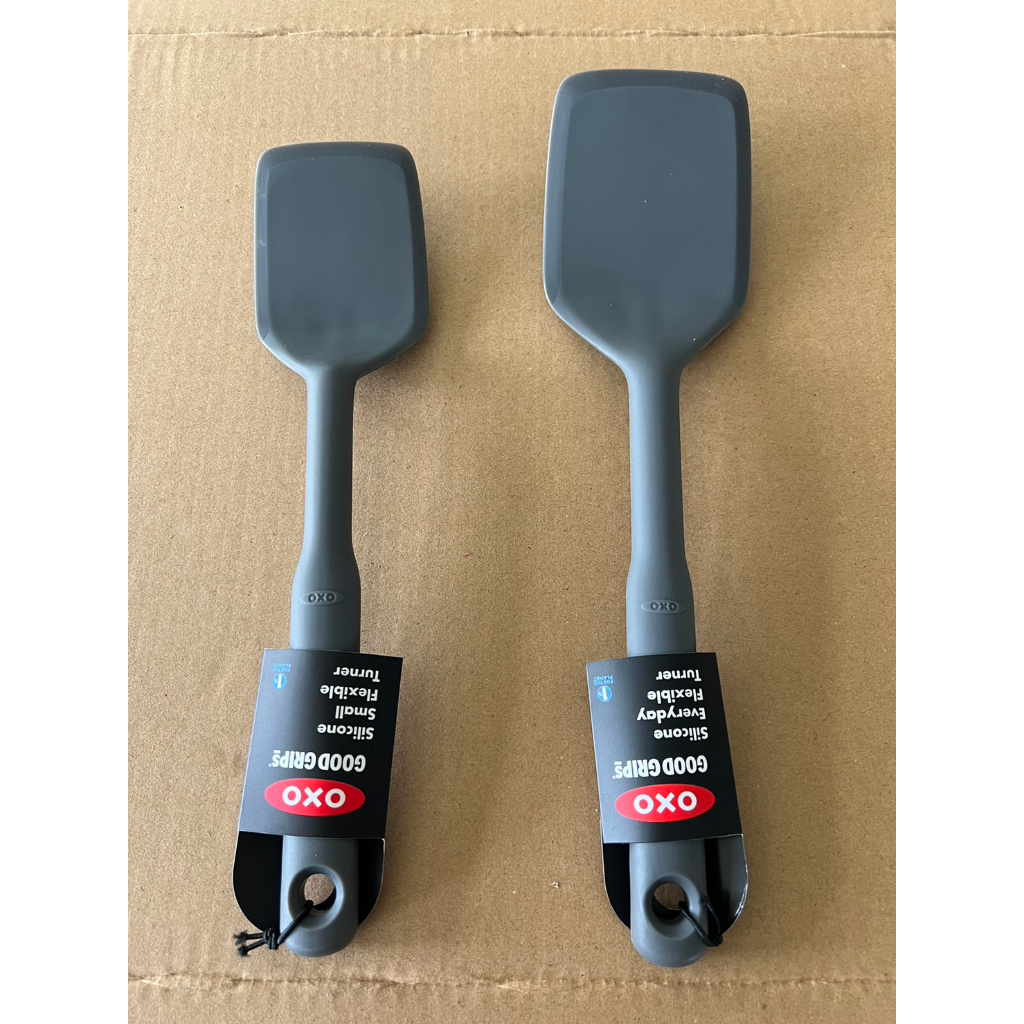 (買就送/399加贈垃圾袋) OXO 廚房 全矽膠炒菜鏟 大/小 炒菜 鏟子 鍋鏟 炒菜 | 蝦皮購物