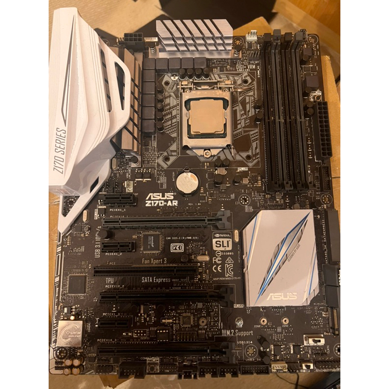 ASUS Z170-AR DDR4 主機板 lntel 6/7 代 | 蝦皮購物