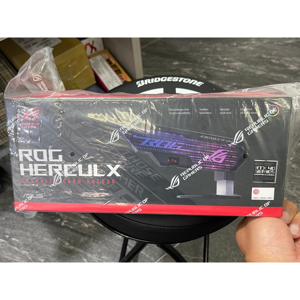 ASUS華碩 ROG Herculx Graphics Card Holder ARGB 顯示卡 支撐架 | 蝦皮購物