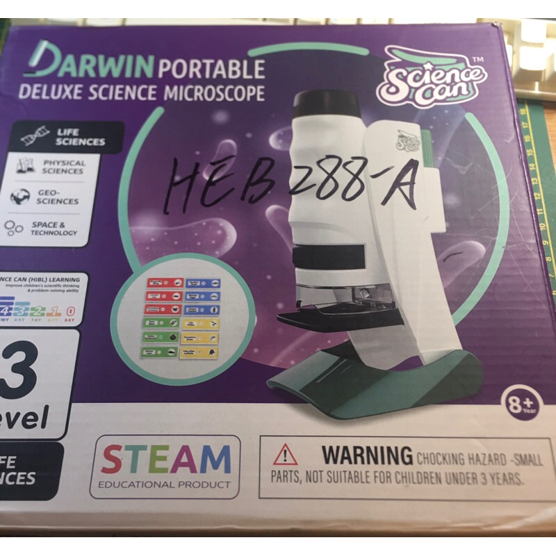 Darwin portable deluxe science microscope | 蝦皮購物