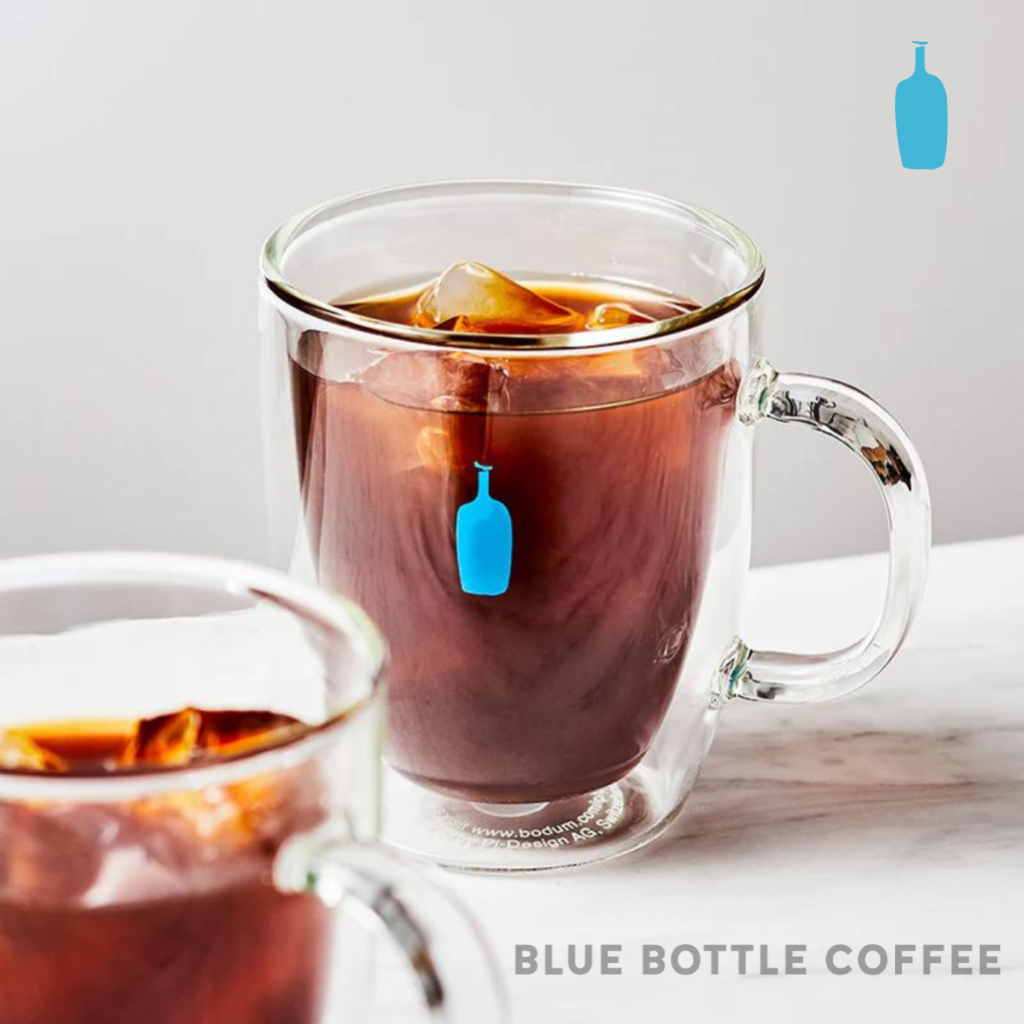 現貨😍 藍瓶 聯名 雙層透明馬克杯 Bodam 馬克杯 blue bottle 杯子 保溫 日本正品 透明 雙層 日本 | 蝦皮購物