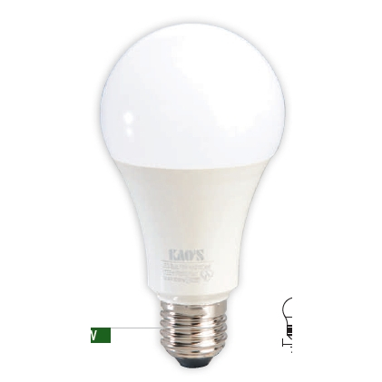 KAOS 白光 E27高光效燈泡高光效 LED 15W 球泡 CNS認證 節能標章 全電壓 KAO'S 黃光 球泡燈 | 蝦皮購物