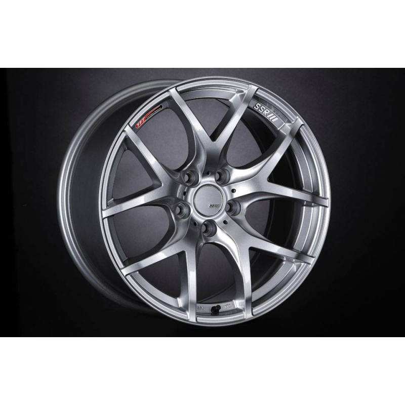 【超前輪業】正品 SSR GTV03 17吋鋁圈 5孔114.3 5/114.3 7J ET42 閃銀 | 蝦皮購物