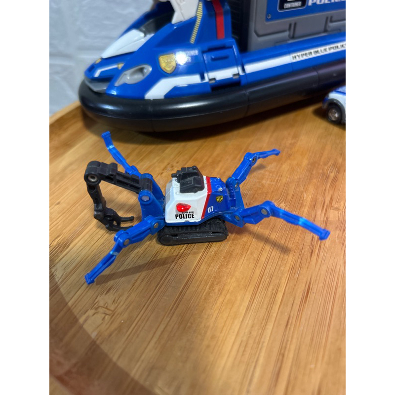 [moo] 二手 Tomica 絕版 多美 hyper 特警隊 全套 HBP 1 2 3 4 5 6 7 8 人偶 小船 | 蝦皮購物