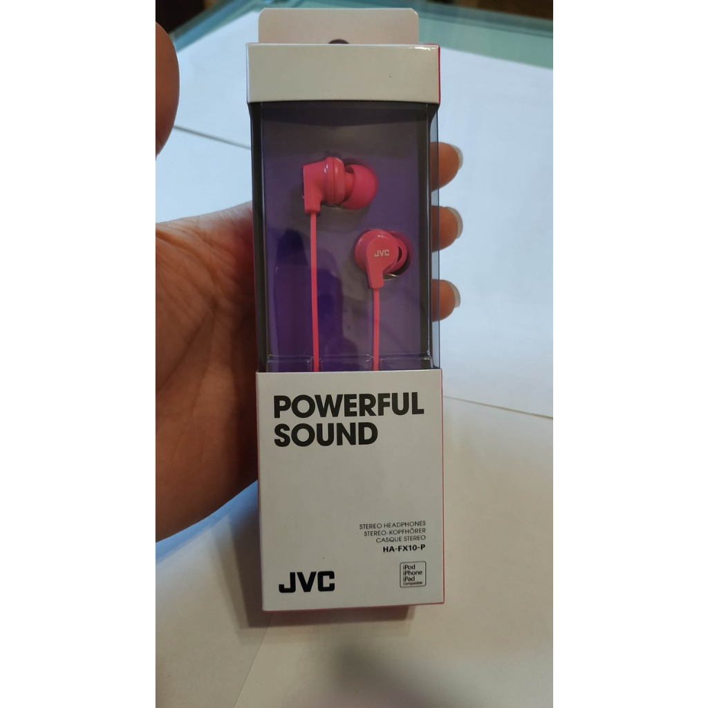 【JVC 雷根糖耳機 HA-FX10-P】 | 蝦皮購物