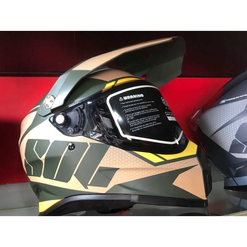 【星騎士】臺中中清店SOL SS2P SS-2P 安全帽 太空漫遊 黑藍 越野帽 全罩 內藏墨鏡 雙D扣 PC材質 | 蝦皮購物