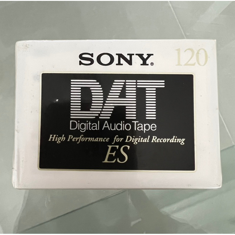 🌟Sony DAT空白錄音帶（全新品未拆封）🌟DT-120RB 高品質120分鐘錄音帶🔺全新老品🔻 | 蝦皮購物