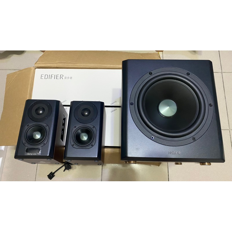 Edifier 漫步者 S201(S350) 2.1聲道音響喇叭 藍牙喇叭 | 蝦皮購物