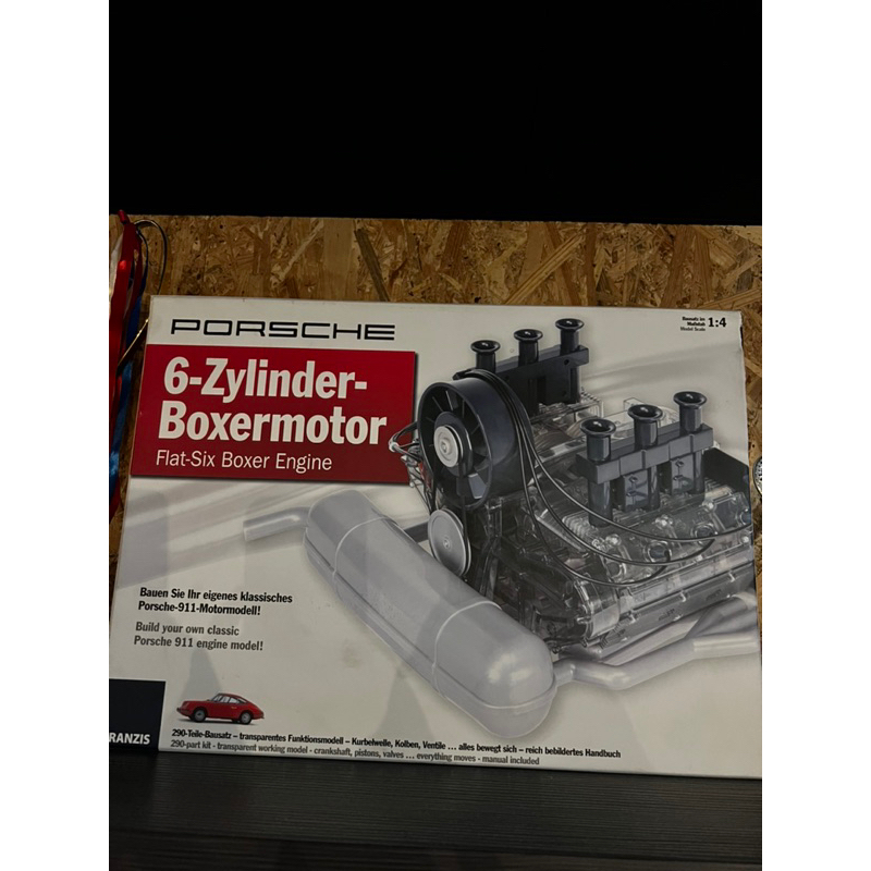 FRANZIS PORSCHE 6-zylinder-Boxermotor engine 引擎模型 | 蝦皮購物