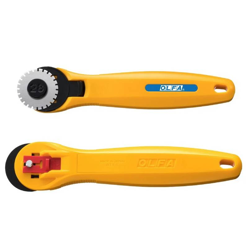 【King PLAZA】OLFA 虛線 點狀 美工刀 PRC-2 PRC-3/C 18mm 28mm 滾刀 / 替換刀片 | 蝦皮購物