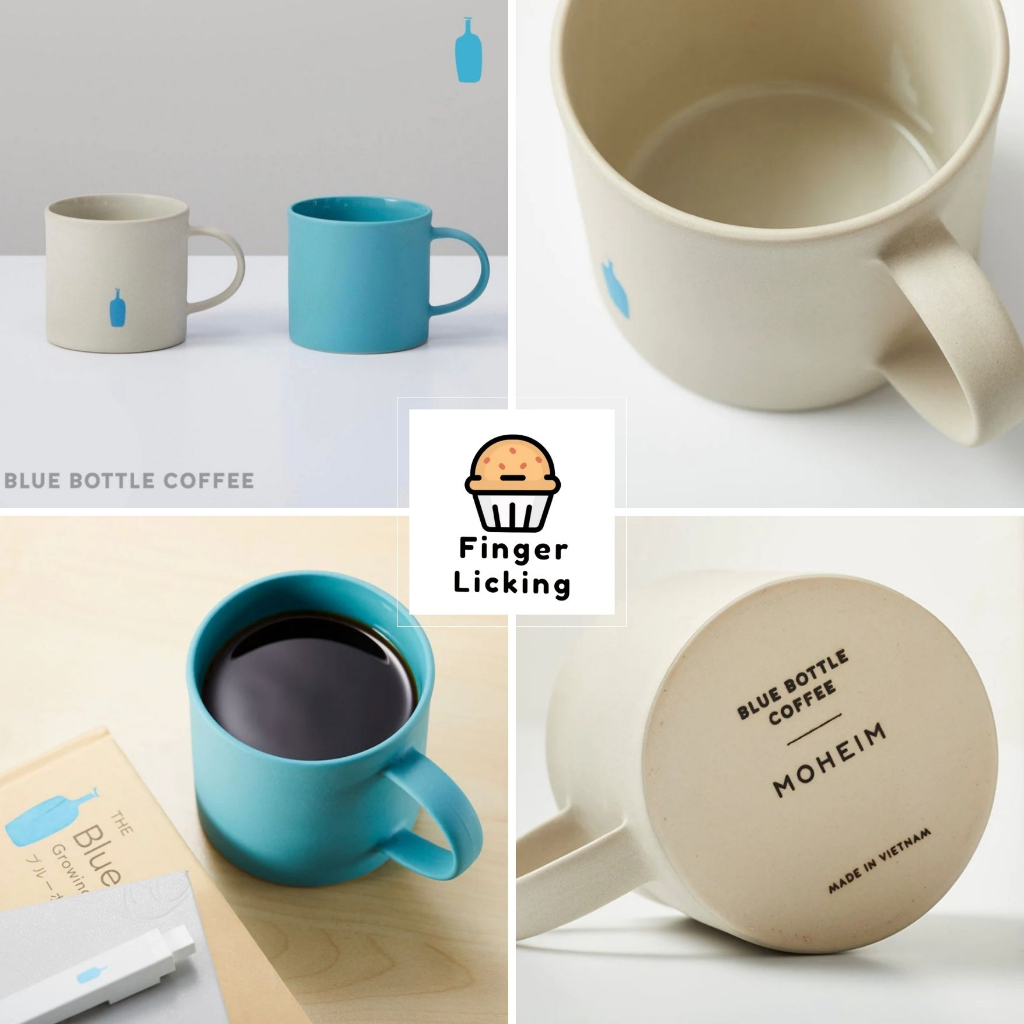【6/1抵台】Blue Bottle日本藍瓶 MOHEIM新品 手工 馬克杯 經典款 藍瓶咖啡 咖啡杯 保溫陶瓷杯收藏 | 蝦皮購物