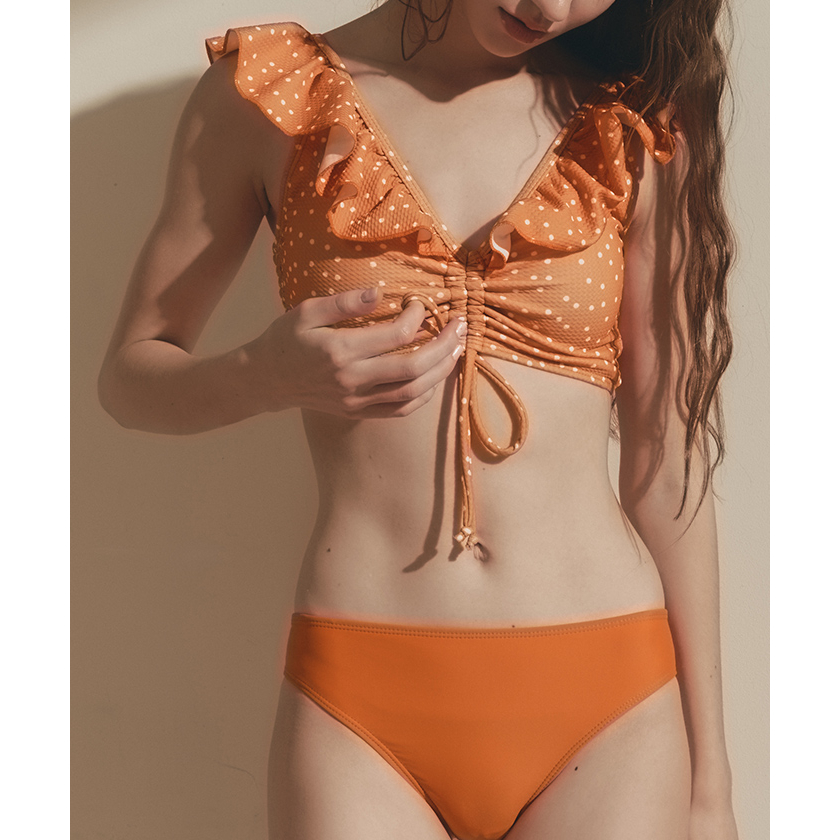 DoReFe | 日本製 TITIVATE 兩件式 抽繩小可愛 泳裝 泳褲 泳衣 比基尼 格紋 水玉 | 蝦皮購物