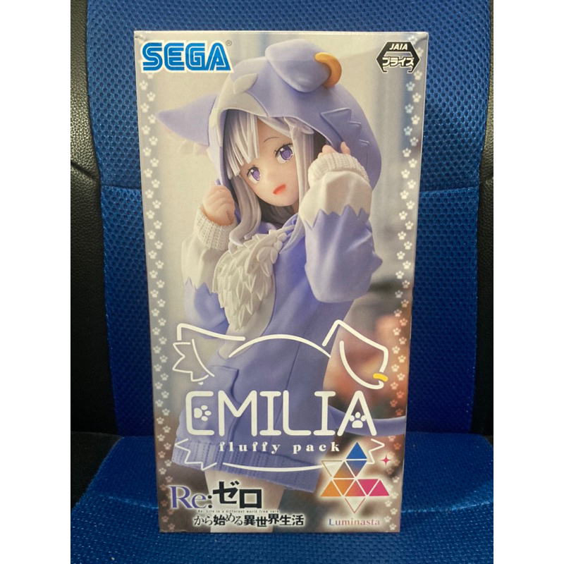 楓娛小舖 日版景品公仔 RE0 從零開始的異世界生活 SEGA Luminasta 艾蜜莉亞 大精靈帕克Ver. 盒損 | 蝦皮購物