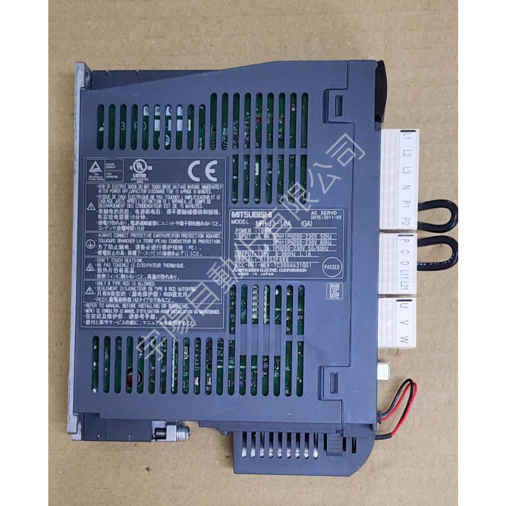 MITSUBISHI三菱伺服驅動器MR-J3-10A MR-J3-10B MR-J3-10B(GA) | 蝦皮購物