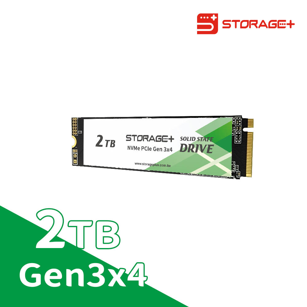 Storage+ NVMe M.2 Gen3x4 PCIe SSD 256G/512G/1T/2T TLC固態硬碟 | 蝦皮購物