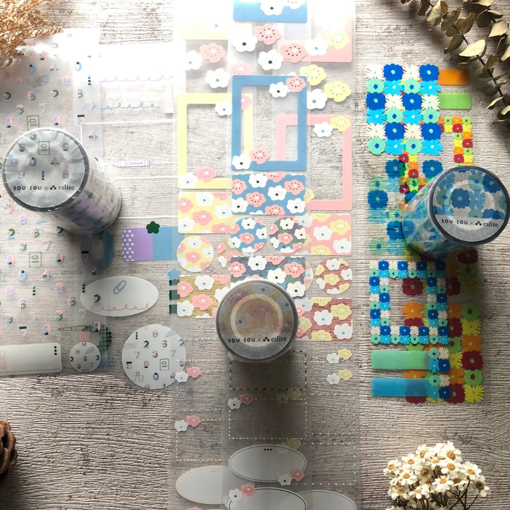 [好築藝。分裝]Sou Sou x 自己印｜十數 HARE /微笑/OORAKA落落大方｜分裝紙膠帶 | 蝦皮購物