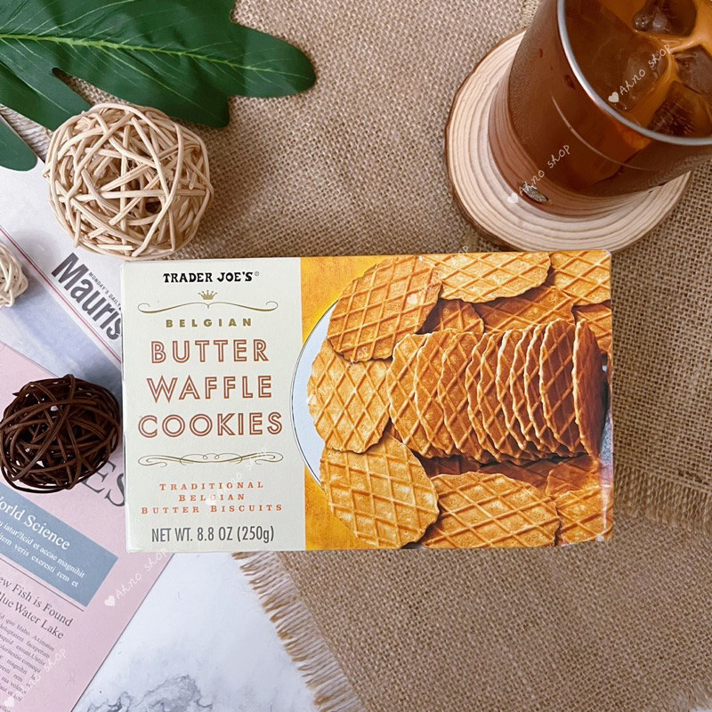 [Ahno 美國代購]Trader Joe’s 缺德舅｜比利時奶油餅乾/奶油杏仁薄片 | 蝦皮購物