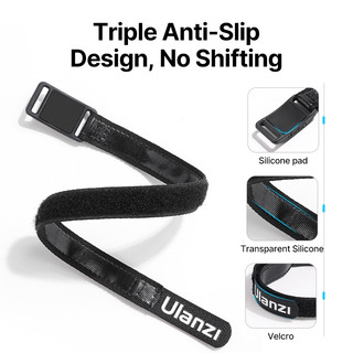 【中壢NOVA-水世界】ULANZI CA08 冷靴擴展綁帶 鏡頭 腳架 自拍棒 橫桿 冷靴綁帶 穩固防滑 | 蝦皮購物