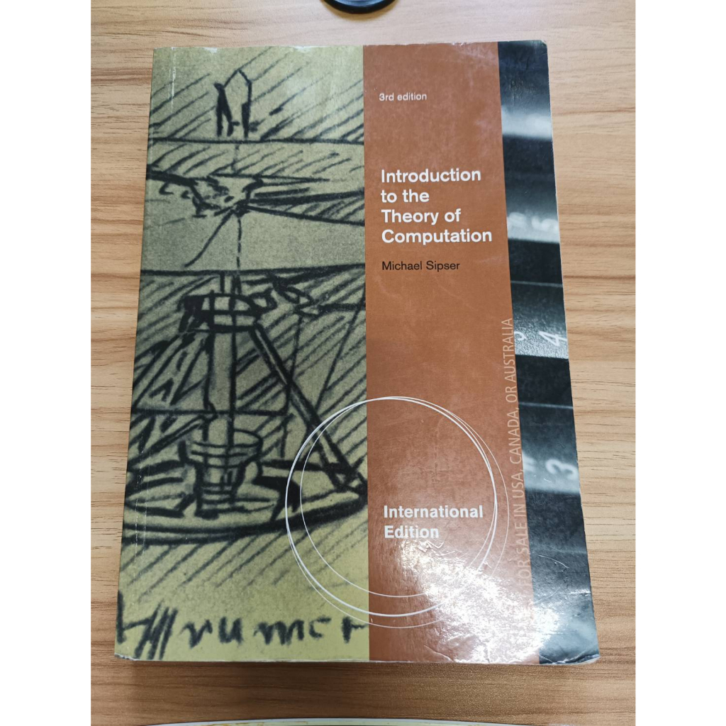 二手原文書 Introduction to the Theory of Computation 3e(Paperback | 蝦皮購物