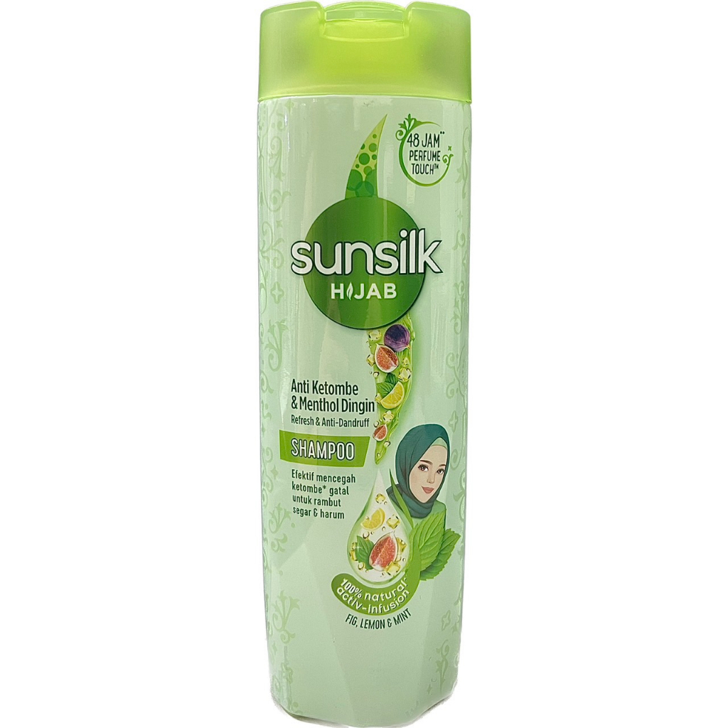 印尼 SUNSILK Shampoo Hijab Recharge 洗髮精-綠160ml | 蝦皮購物