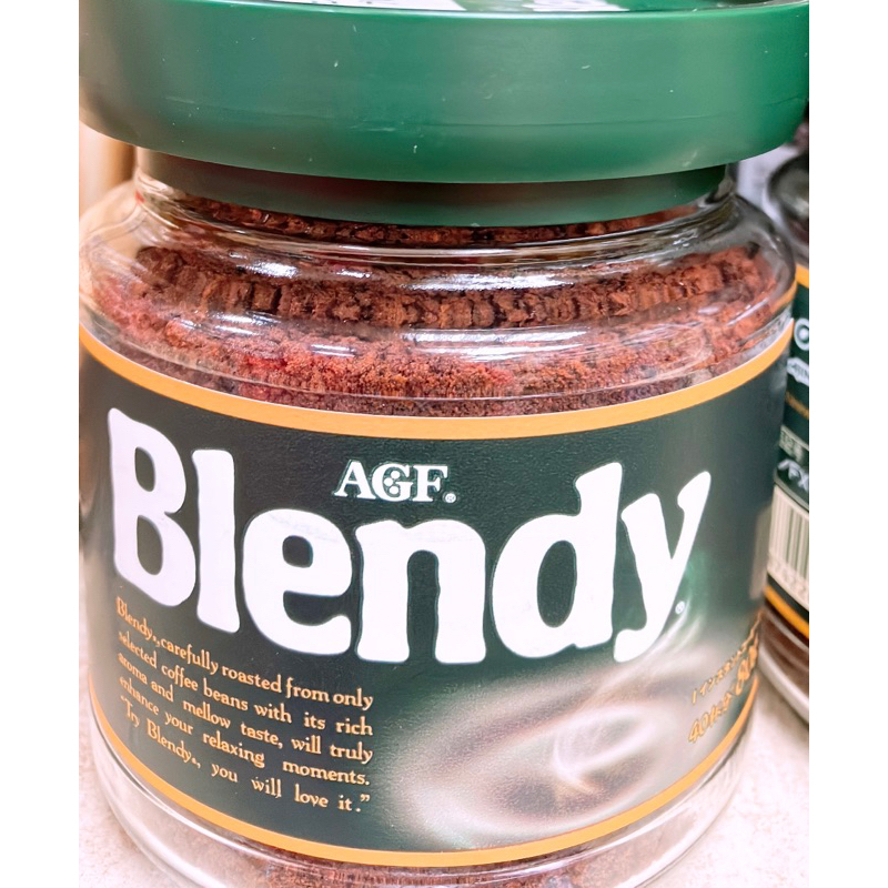 【亞菈小舖】日本零食 AGF Blendy 即溶咖啡 罐裝 80g【優】 | 蝦皮購物
