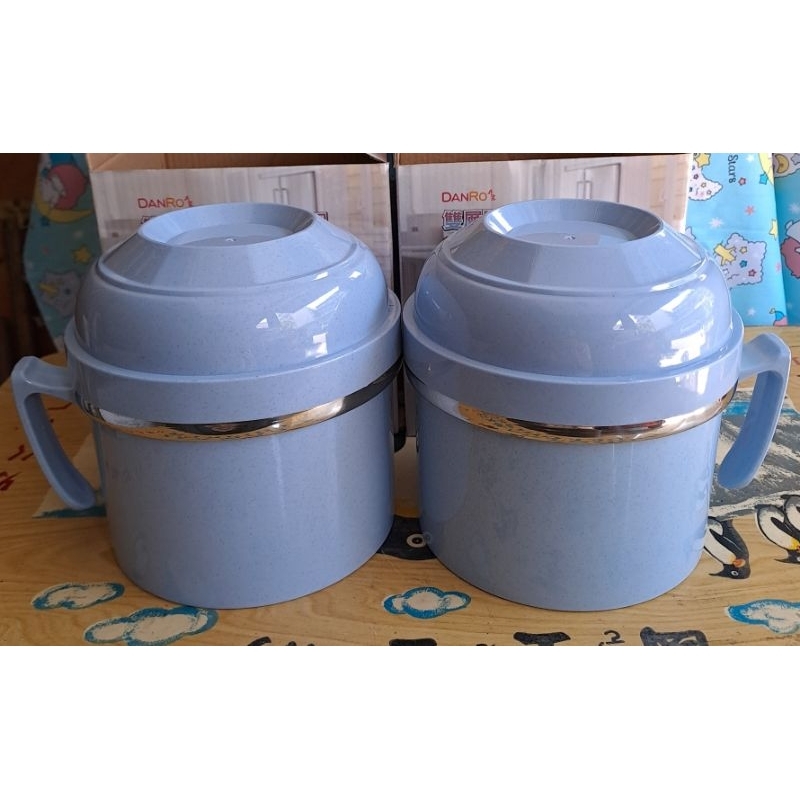 DANRO丹露雙層隔熱2in1杯碗組（2入） | 蝦皮購物
