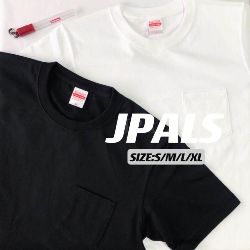 【JPALS】 重磅不透 口袋 日本 United Athle 7.1 OZ 口袋T 素T 4253-01 | 蝦皮購物