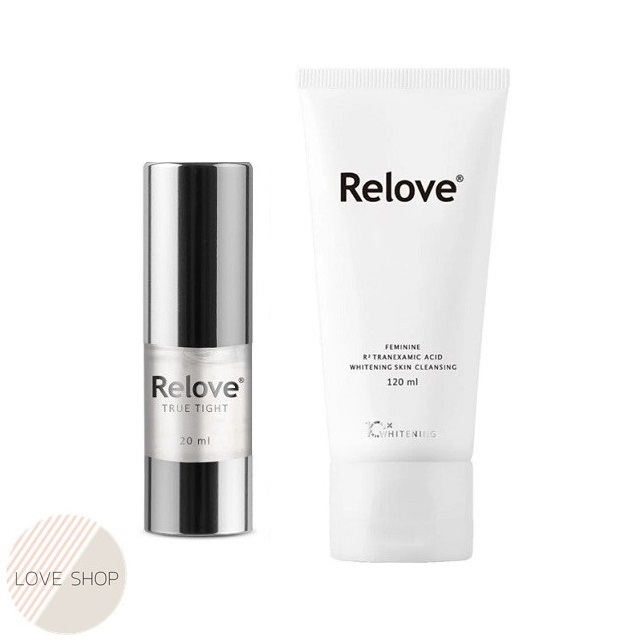 嫩白緊緻組 RELOVE 緊依偎 私密護理凝膠20ml + 傳明酸 淨白 私密潔淨凝露 私密清潔 私密保養 私密洗 | 蝦皮購物