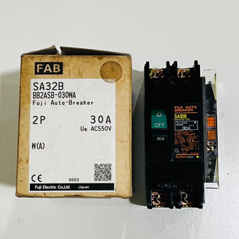 全新 日本 富士 東芝 無溶絲開關 2P 10A 20A 30A NF30 NF50 士林 | 蝦皮購物