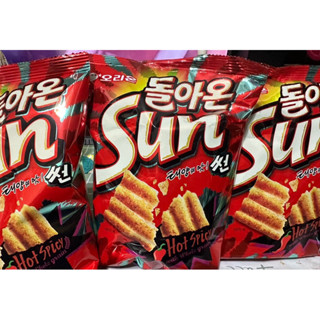 韓國🇰🇷直送 現貨Orion好麗友 SUN香辣波浪玉米脆片 80g*1包 韓國代購 韓國零食 | 蝦皮購物