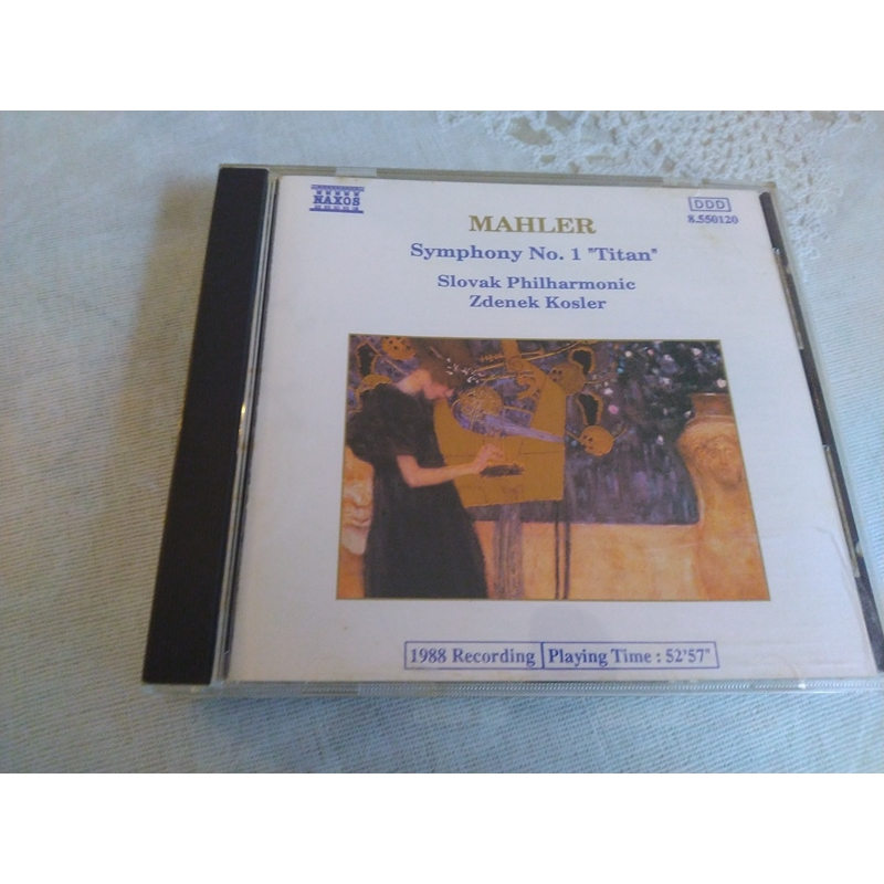 Naxos 1988年 德國製 Mahler : Symphony No.1 "Titan" 1CD | 蝦皮購物
