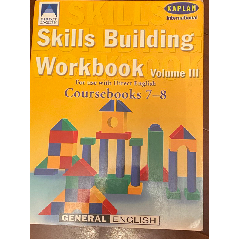 [全新] Skills Building Workbook, 英文練習本（Kaplan) | 蝦皮購物
