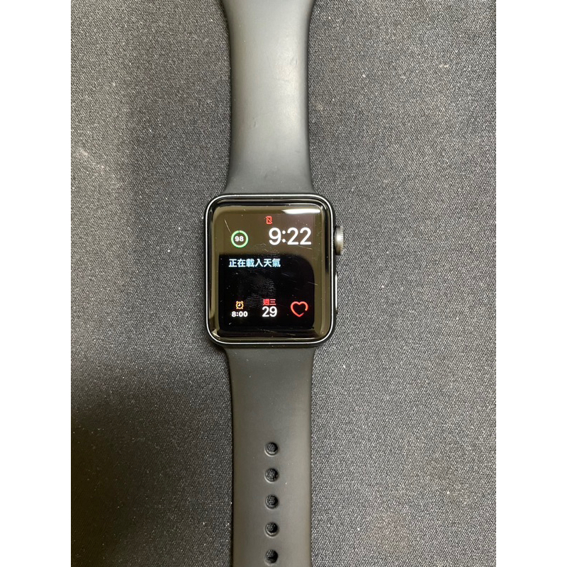 apple watch s3代全黑｜買即贈全新手錶殼｜智慧手錶｜心律｜帥氣｜手錶｜蘋果｜series 3 | 蝦皮購物