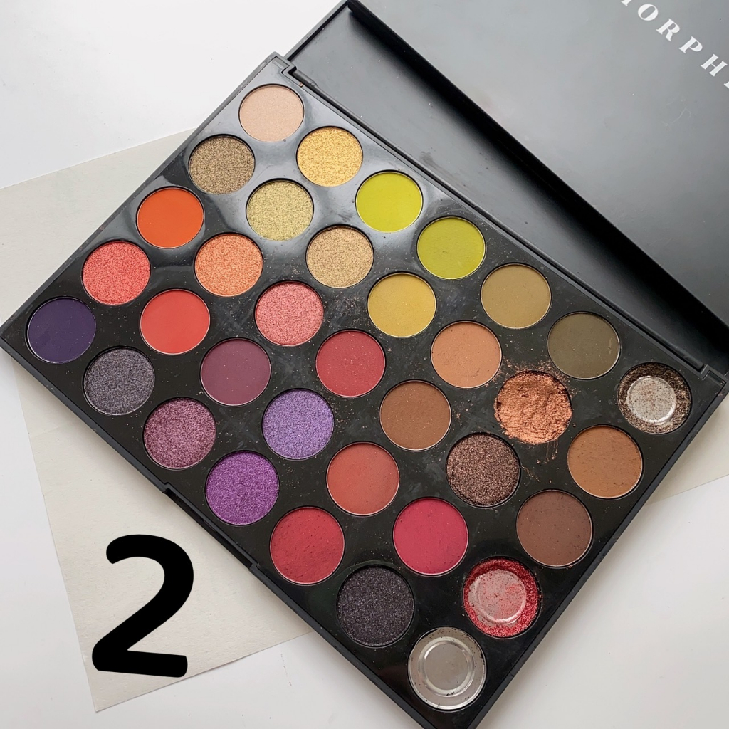 🌟出清出清🌟Morphe 眼影盤35K 、12S(無皮）35C 瑕疵 | 蝦皮購物