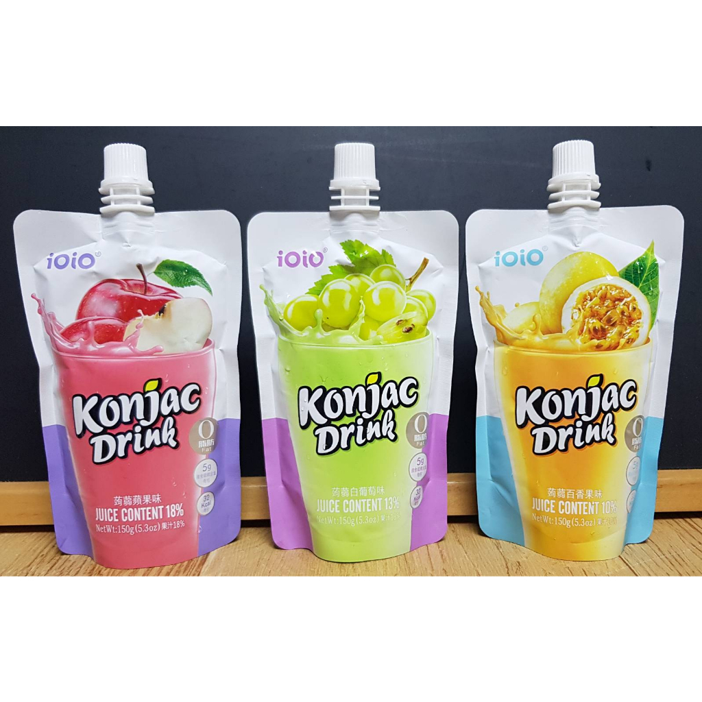【霏霓莫屬】夏日促銷 十全 ioio 超口感蒟蒻 百香果蒟蒻 白葡萄蒟蒻 蘋果蒟蒻 蒟蒻飲 凍飲 果汁 膳食纖維 | 蝦皮購物
