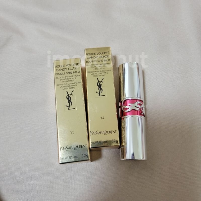 現貨 ️ YSL 情挑誘吻晶亮蜜唇膏 14 15 04 05 冰晶玫瑰 琉璃可可 銀管 台灣公司貨 | 蝦皮購物