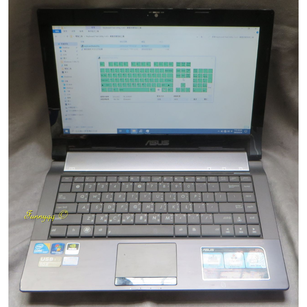 asus I7 Q740 N43J 筆記型電腦 | 蝦皮購物