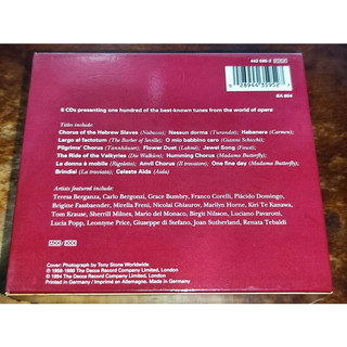 DECCA Best Opera Tunes 歌劇名曲選 蘇莎蘭 提芭蒂 卡娜娃 弗蕾妮 波普 帕華洛帝 多明哥 6CD | 蝦皮購物