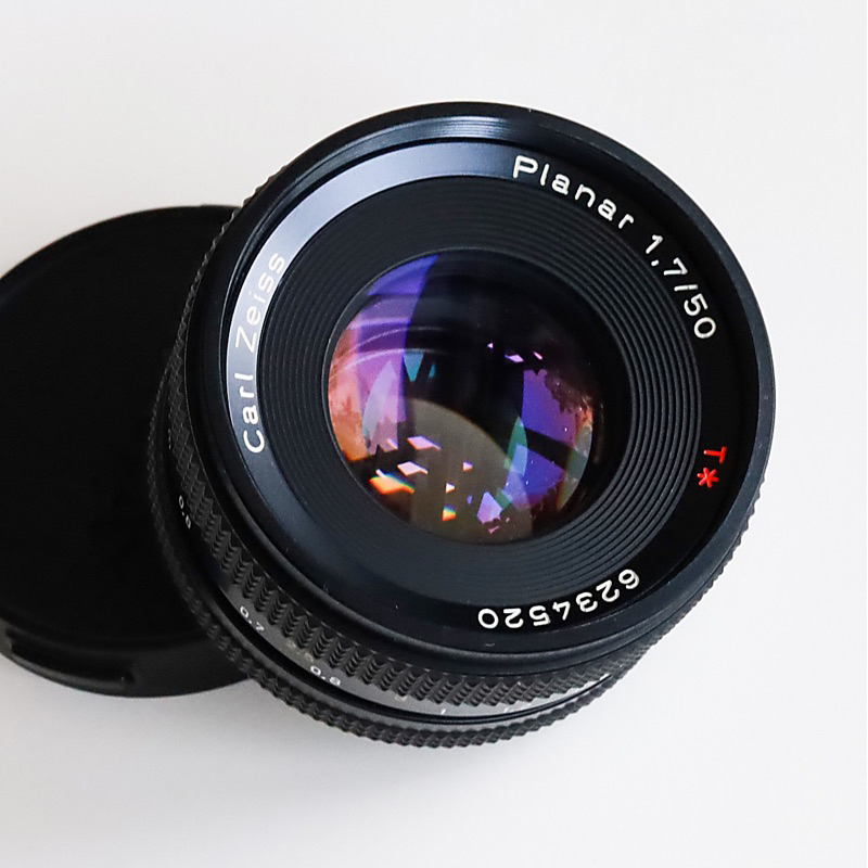 Contax Carl zeiss planar 50mm f1.7 AEJ 蔡司 C/Y 50/1.7 | 蝦皮購物