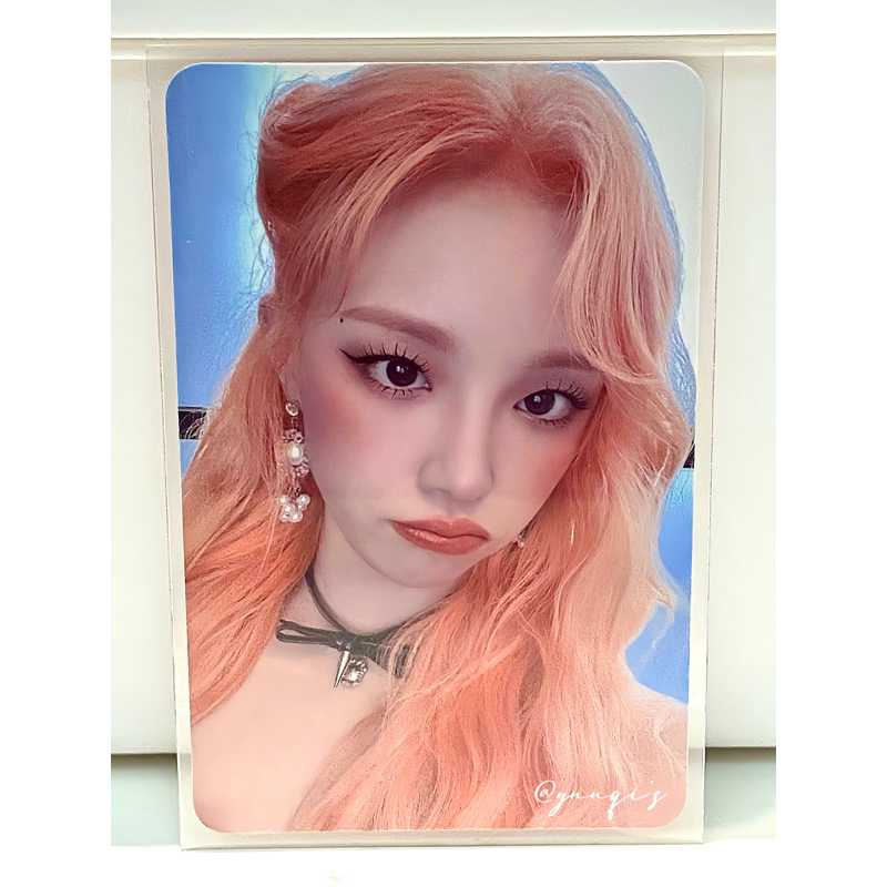 現貨 (G)I-DLE gidle 宋雨琦 迷五 I Love sy 新那拉 通路 特典 小卡 | 蝦皮購物