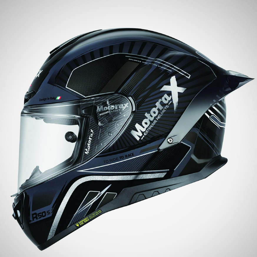 Motorax 摩雷士 R50S GADA 銀 全罩 安全帽 義大利 附發票 | 蝦皮購物