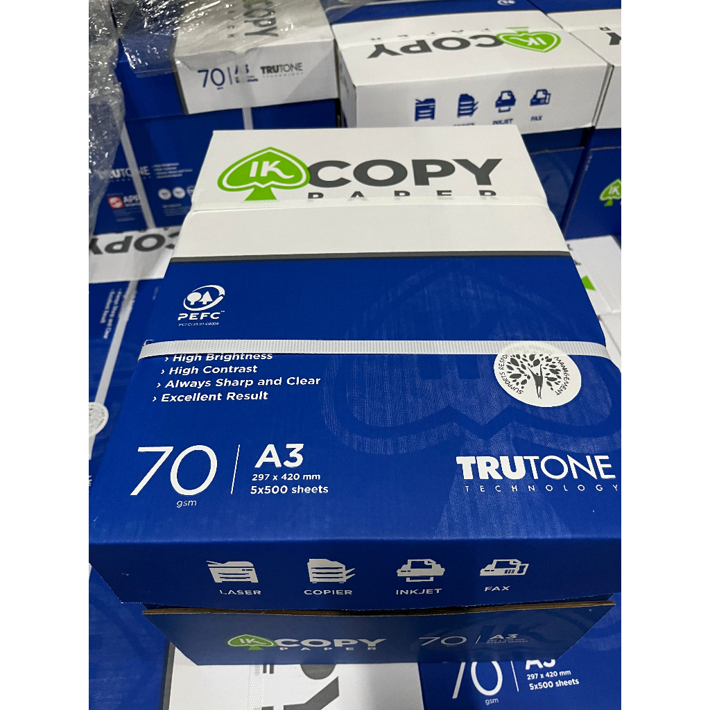(含稅)影印紙IK &BLC 70磅&80磅 A3~1包500張 | 蝦皮購物