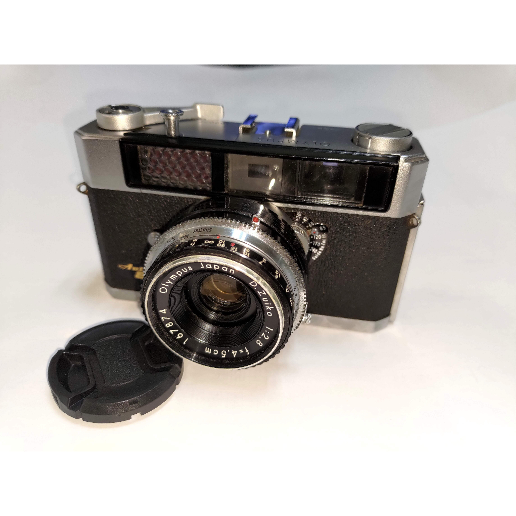 Olympus Auto Eye 45mm F2.8大光圈定焦手動對焦底片機 | 蝦皮購物