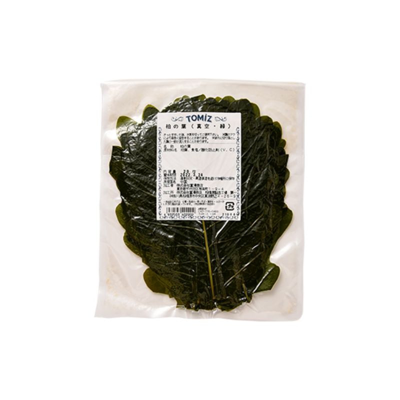 [新貨到]日本 TOMIZ 富澤商店 柏葉 鹽漬柏葉 柏餅葉 20片入 | 蝦皮購物